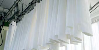 Filters for dedusting